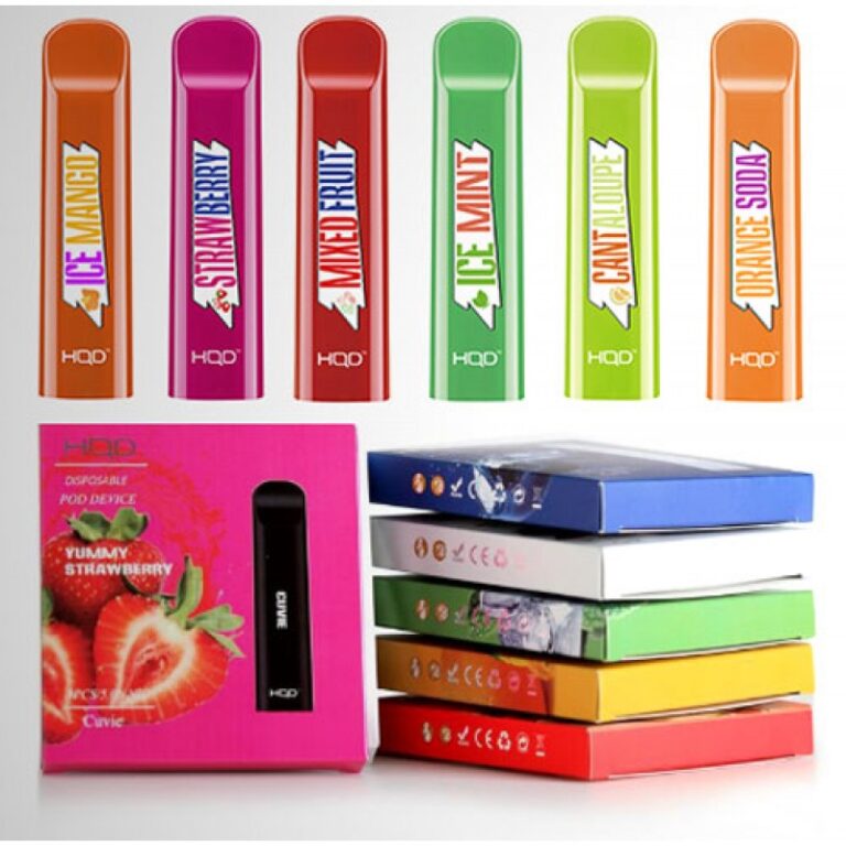HQD CUVIE PLUS VAPES - ALL FLAVORS - HQD PODS