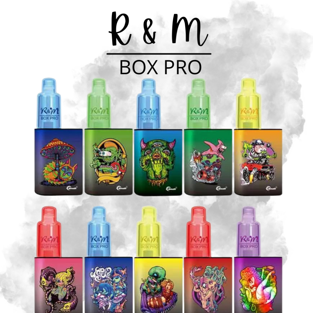 R&M BOX PRO - ALL FLAVORS - HQD PODS